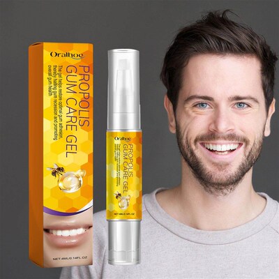 Oralhoe Propolis Gum Care Gel for Oral Hygiene, Cleaning, an