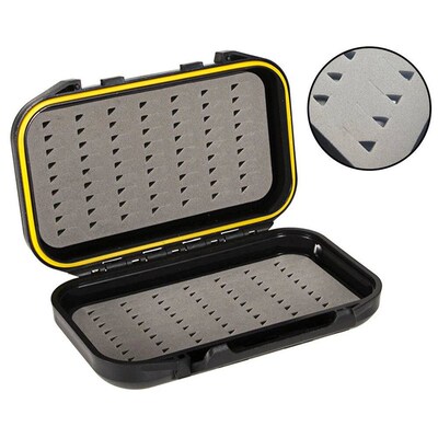 Larger Capacity Fly Fishing Storage Box Double-Sided Waterpr