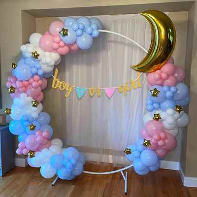 New Baby Sex Reveals Balloon Arch Set Boys and Girls Baby