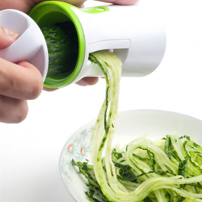 1PC Blades Vegetable Spiralizer Slicer Twister Handheld Spir