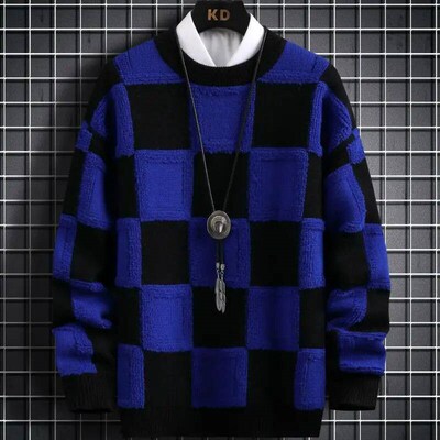 New Fall Winter Korean Style Mens Pullovers Sweaters High Qu
