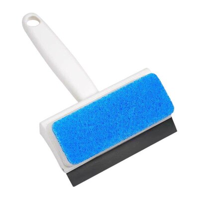 Glass Cleaning Brush, Bathroom Mirror Cleaner, Mini Desktop