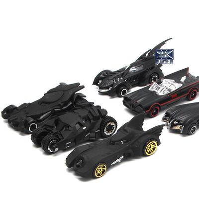 6PCS/Sset Batmobile Alloy Car Model Toy Vehicle Combination