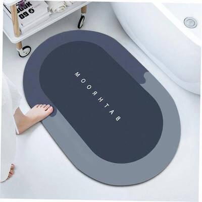Absorbent felt bedroom entrance door mat bathroom rug carpet