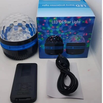 Water Ripple remote control magic ball projection lamp
