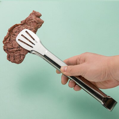 Food Tongs Kitchen Cooking Bread Clip Pastry Clamp Barbecue