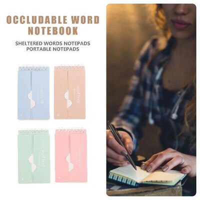 4 Pcs Bed Note Portable Notepads Vocabulary Memo