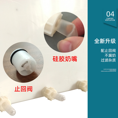 仔猪奶妈机保育床小猪多奶嘴哺乳吃奶动物喂药设备自动恒温补奶器