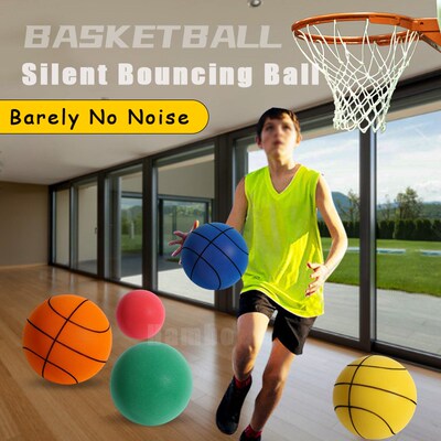 Squeezable Mute Bouncing Basketball Indoor Silent Ball Toys