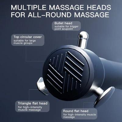 Upgraded Massage Gun Powerful Handheld Cordless Deep Tissue
