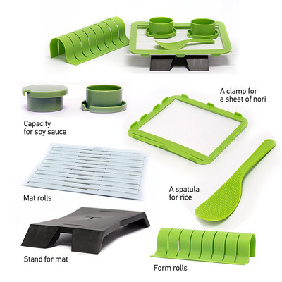 Rice dumpling sushi producer DIY sushi cooking utensils sush