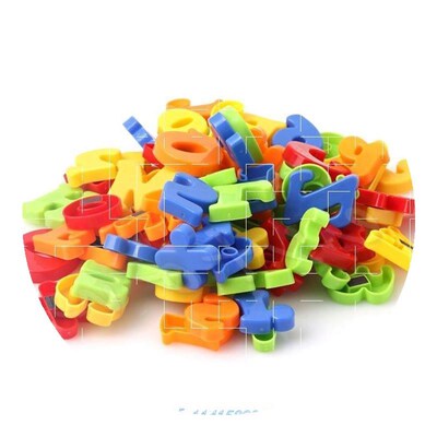 78PCs MAgNetiC Letters - NuMbers ALPhAbet CAPitAL - Lower CA