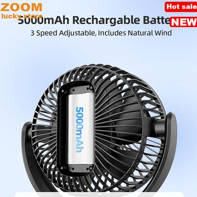 Mini Portable Stroller Fan,Battery Charging fan Clip fans