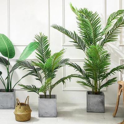 nordic large indoor fake flower pot plant living room