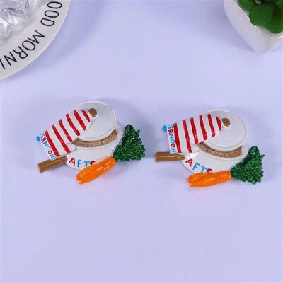 2 Pcs Resin Fridge Magnet Magnets for Kitchen Household