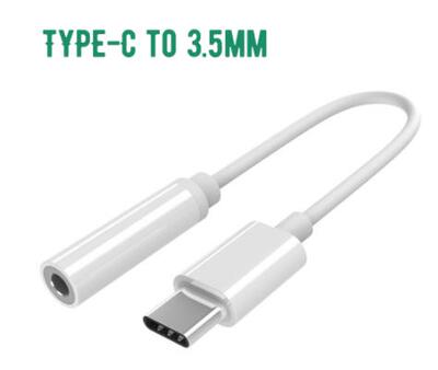 Type-C To Audio Port Adapter Cable 3.5mm Earphone Jack Phone
