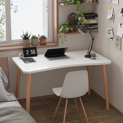 Table Simple Rental House Rectangular Desktop Computer Table