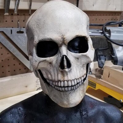 Full Head Skull Mask Skeleton Mask Halloween Costume Horror