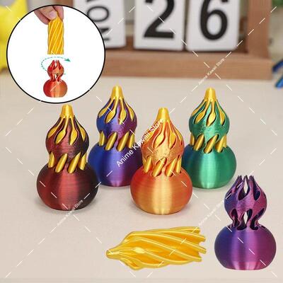 3D Printed Spiral Cone Toy Impossible Pyramid Passthrough Sc