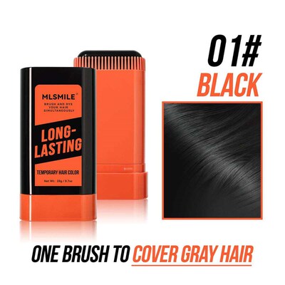 Temporary one-time Moustache Beard Dye Black Hair Color Wax