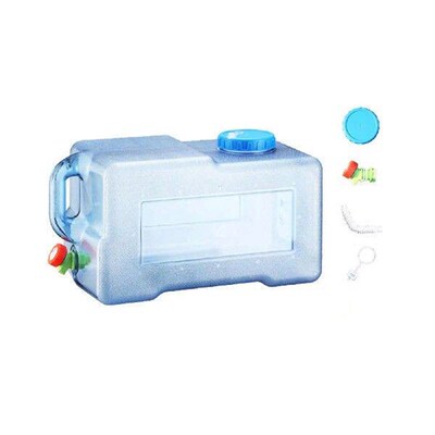 Portable Clear Water Dispenser with Spigot Lightweight