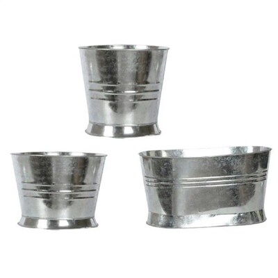 Ice Bucket Drink Cooler Container Metal Serving Bucket Beer