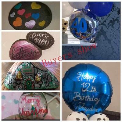 12-60 Colors Acrylic Paint Brush pen Art Marker Soft Tip Pen