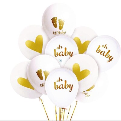 10pcs/lot Baby Shower Children Birthday Balloons Its a boy0