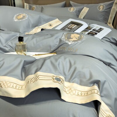 High-end Luxury 120 Xinjiang Long Staple Tton Four-piece Tto