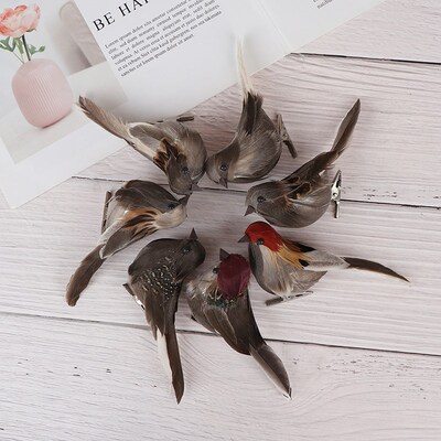 1PC Vivid Simulation Birds Artificia Birds Emulation Decorat