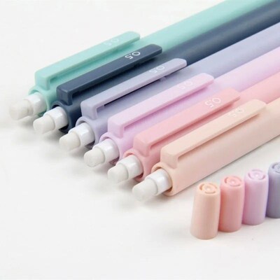 6pcs/set Automatic Pencil for Writing 0.5mm Mechanical Penci