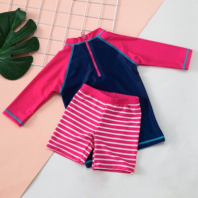 Girls Two Pieces Swimsuit Unicorn Cute Swimwear Bathing Suit