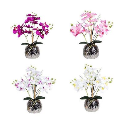 Artificial Phalaenopsis Flowers Arrangement Artificial