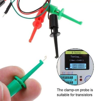 High Quality 3x Hook Type Test Clip Instrumentation Set for