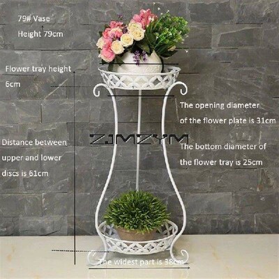 Double Layers Plant Rack Indoor Plant Stand  Plant Holder