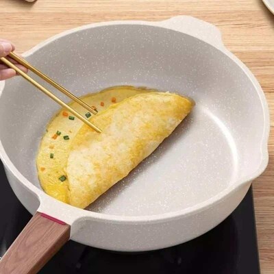 Multifunctional Nonstick Deep Frying Pan Skillet Saute Healt