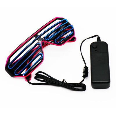 2020 Neon Party EL Glasses EL Wire Neon LED Sunglasses Light
