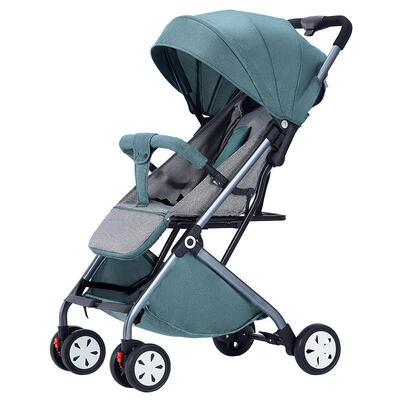 Baby stroller can sit and lie down portable folding baby chi