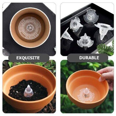 Flower Pot Hole Mesh Mat Flowerpot Bottom Plant Breathable