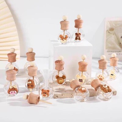 New popular car air freshener, empty bottle decoration for c