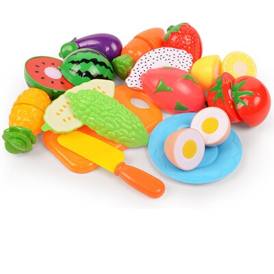Children Simulation Kitchen Toys Set Pretend Play Fruit Vege