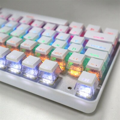 104 Keys PBT Pudding Keycaps Two-color Injection OEM Profile
