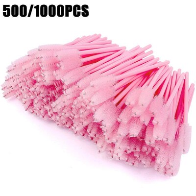 500/1000pcs Eyelash Brushes Wholesale Disposable Eyelashes