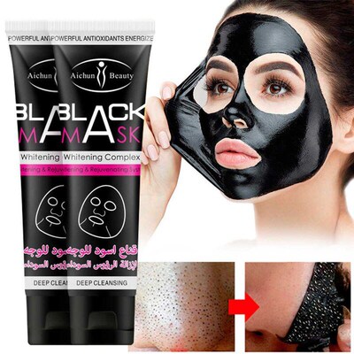 BLACK Dead Sea Mud Mask Gentle Tear Dispelling blackheads ma