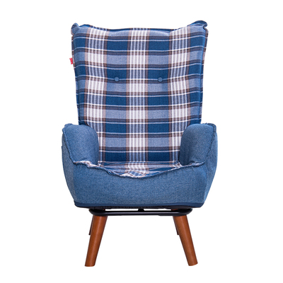 懒人沙发喂奶椅子单人可旋转哺乳椅小户型阳台休闲椅卧室看书沙发