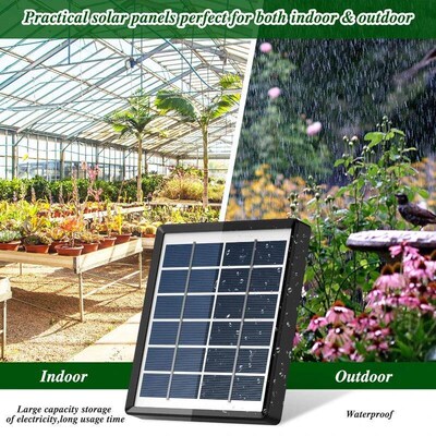 2024 Latest Drip Irrigation Kit for Potted Plants Solar Syst