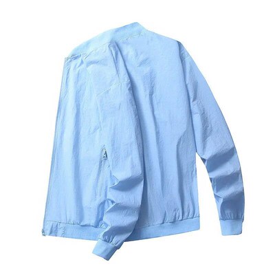 Men Women Sun Protection Clothes Summer Outdoor Windbreaker