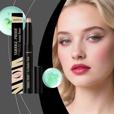 Zephoco Champagne Shimmer Eyeshadow Pencil - Perfect for add