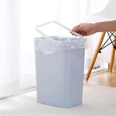 Rubbish Can Kitchen Toilet Trash with Press Lid Garbage Bin