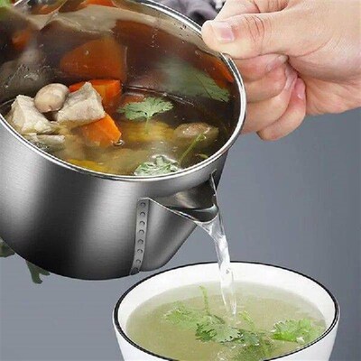 1200ML Multifunction Oil Soup Seperator Stainless Steel